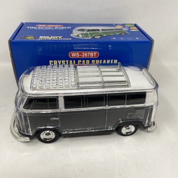 Portable Audio & Video | Volkswagen Bus Loud Black Bluetooth Portable ...